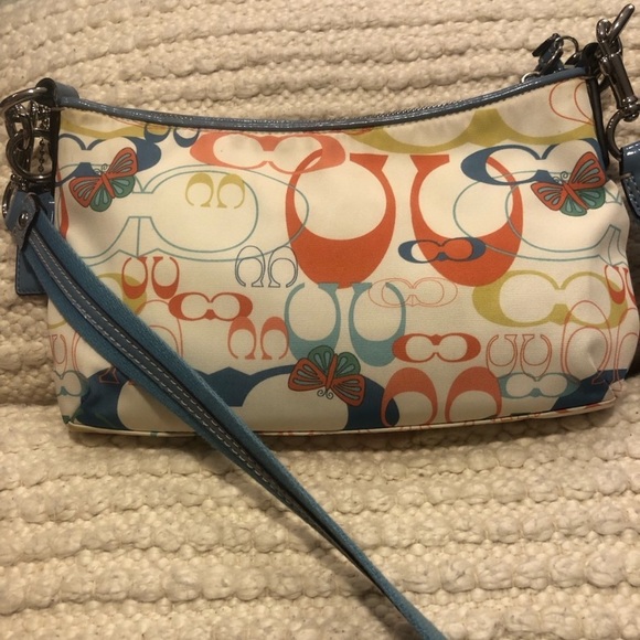 Coach | Bags | Coach Colorburst Crossbodysize 3x7 X 4 Coach | Poshmark